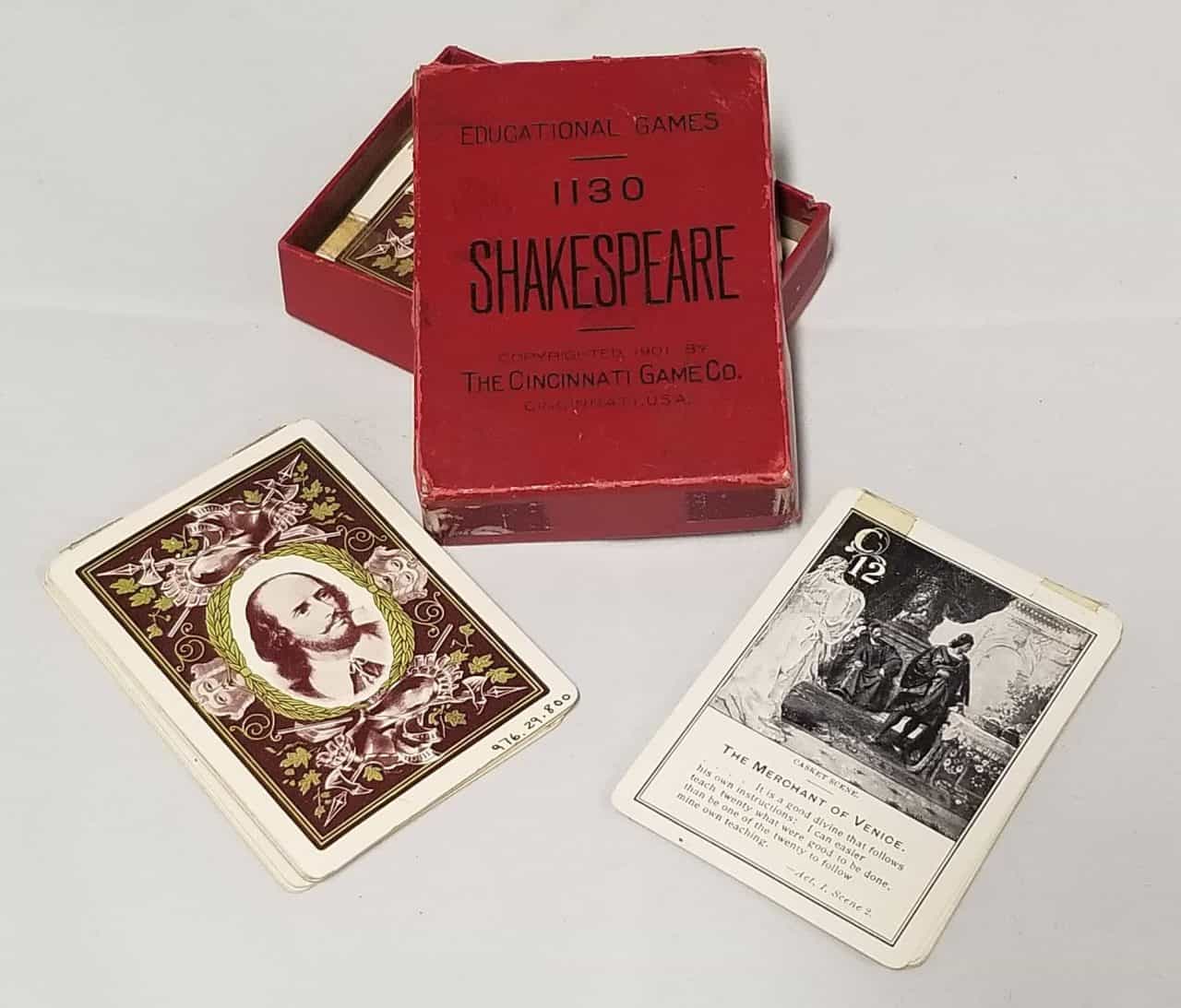 Shakespeare Card Game - Thunder Bay Museum
