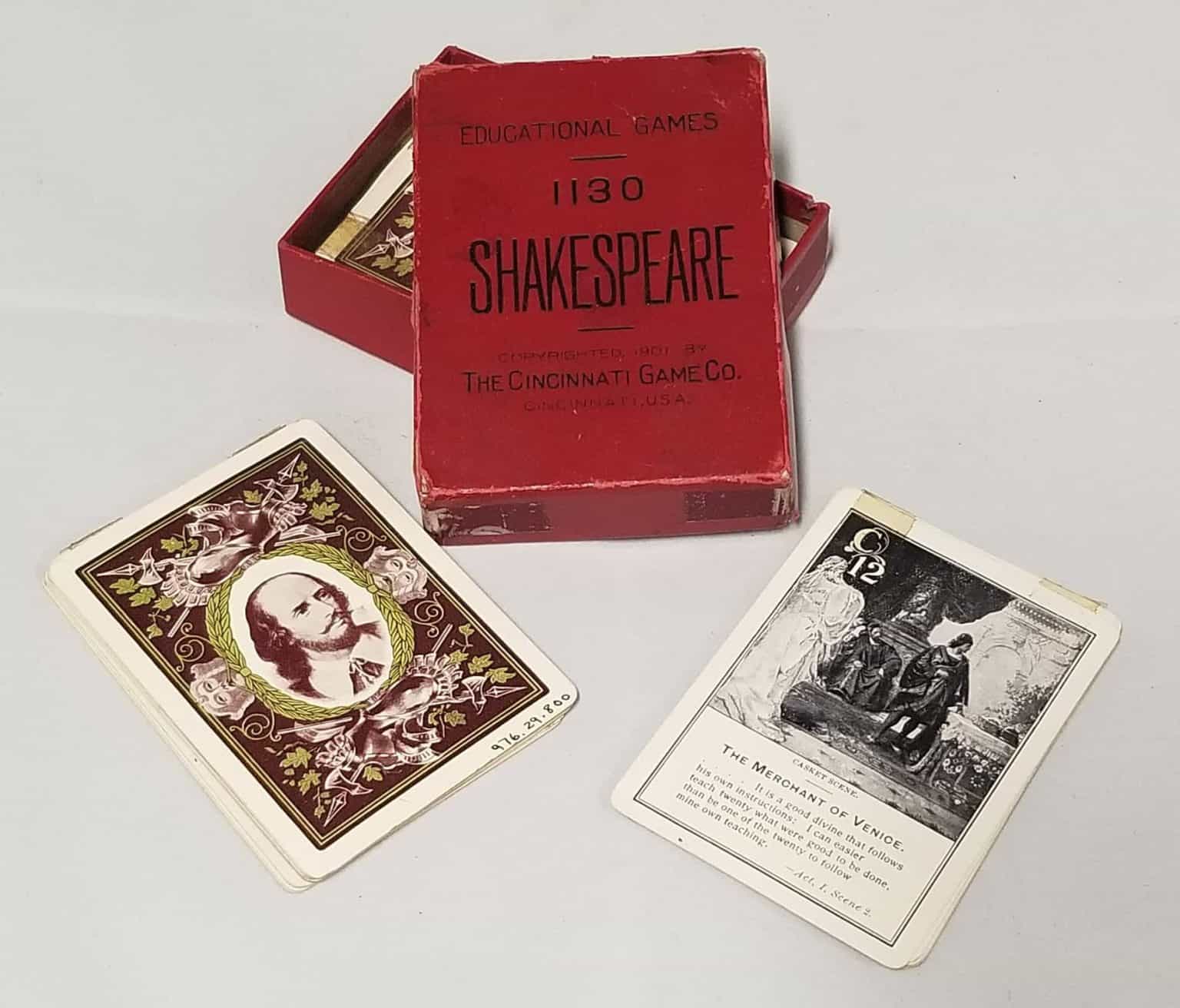Shakespeare Card Game - Thunder Bay Museum